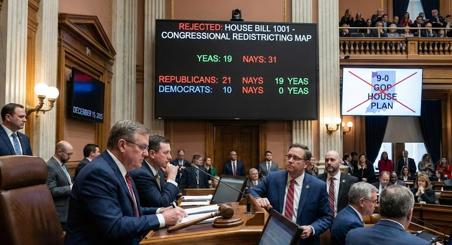 Indiana Republicans Face a High-Risk Senate Primary After Redistricting ...