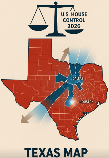 Redrawing Texas: How the New Congressional Map Could Net the GOP Five Seats